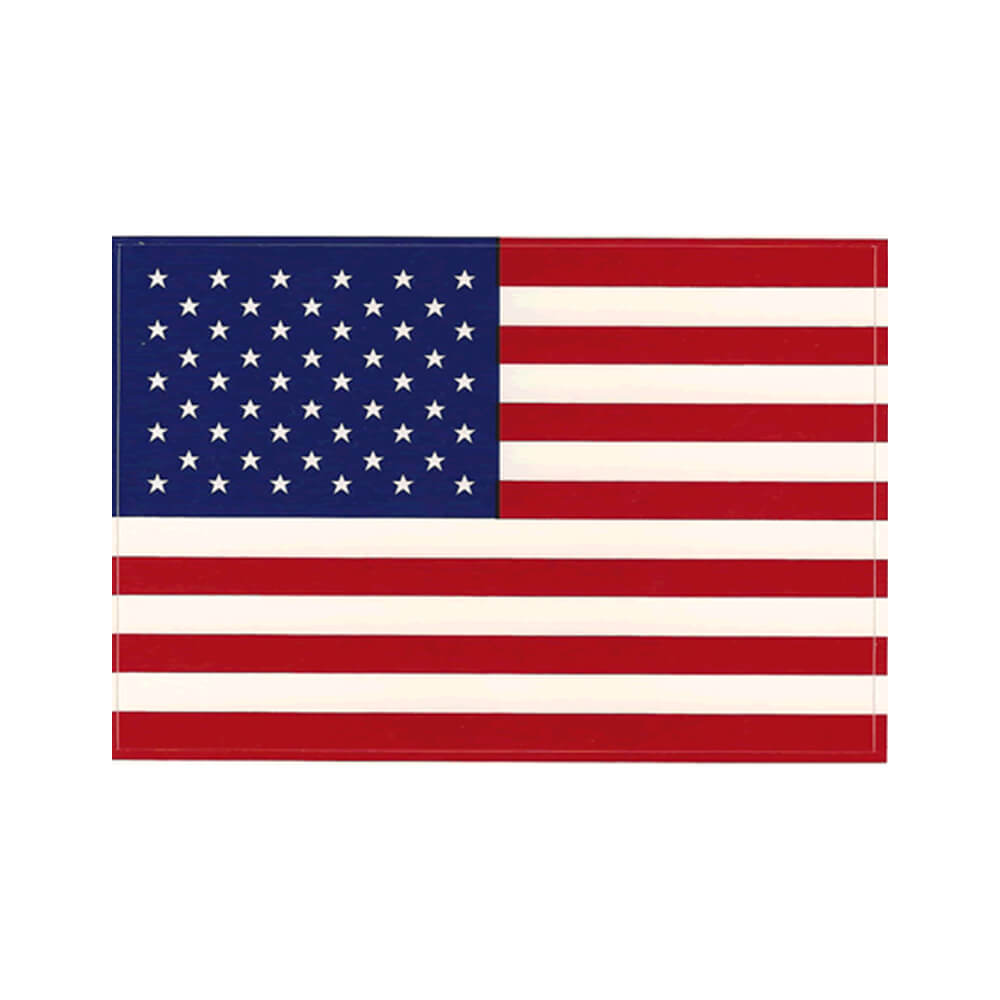 USA Right Facing Flag Decal | FlagandBanner.com