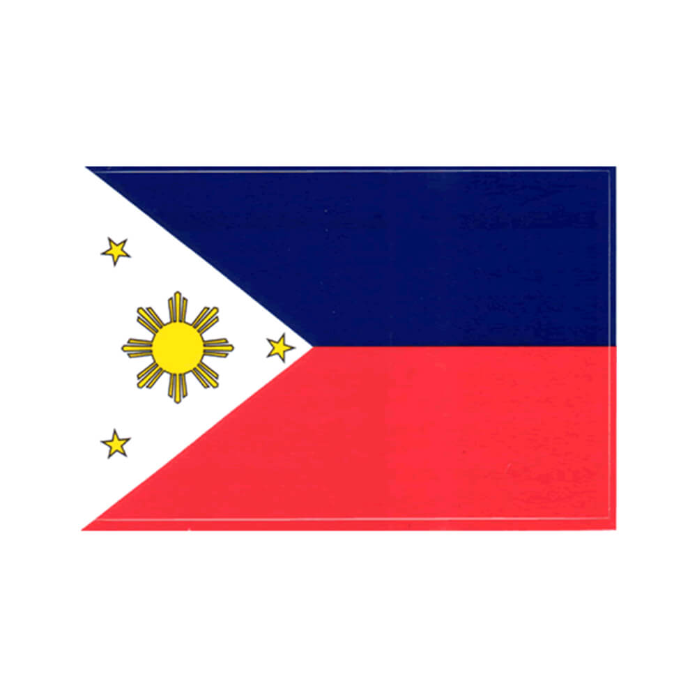 Philippines Flag Decal | FlagandBanner.com