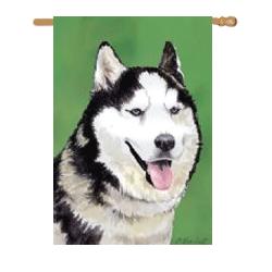 Siberian Husky Banner | FlagandBanner.com