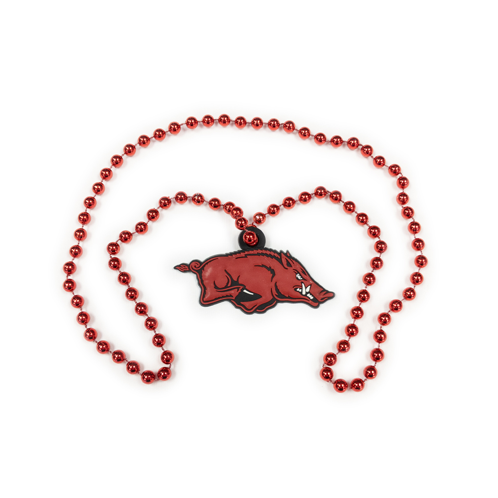 Arkansas Razorbacks Beaded Necklace | FlagandBanner.com