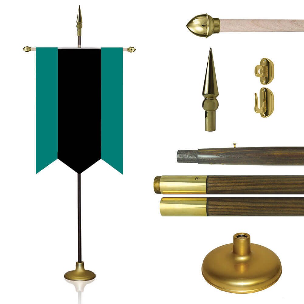 Spear Pole Kit For Ceremonial Banner FlagandBanner