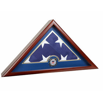 Coast Guard Medallion Display Set with 5 ft. x 9-1/2 ft. Flag ...