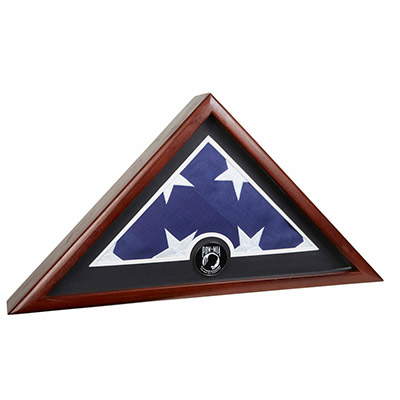 POW/MIA Medallion Display Set with 5 ft. x 9-1/2 ft. Flag ...