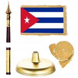 Premium Cuba Flag Kit | FlagandBanner.com