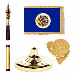 Organization of American States (OAS) Standard Flag Kit | FlagandBanner.com