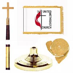 Standard Methodist Flag Kit | FlagandBanner.com