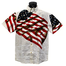 Constitution Flag Button Down (Medium) | FlagandBanner.com