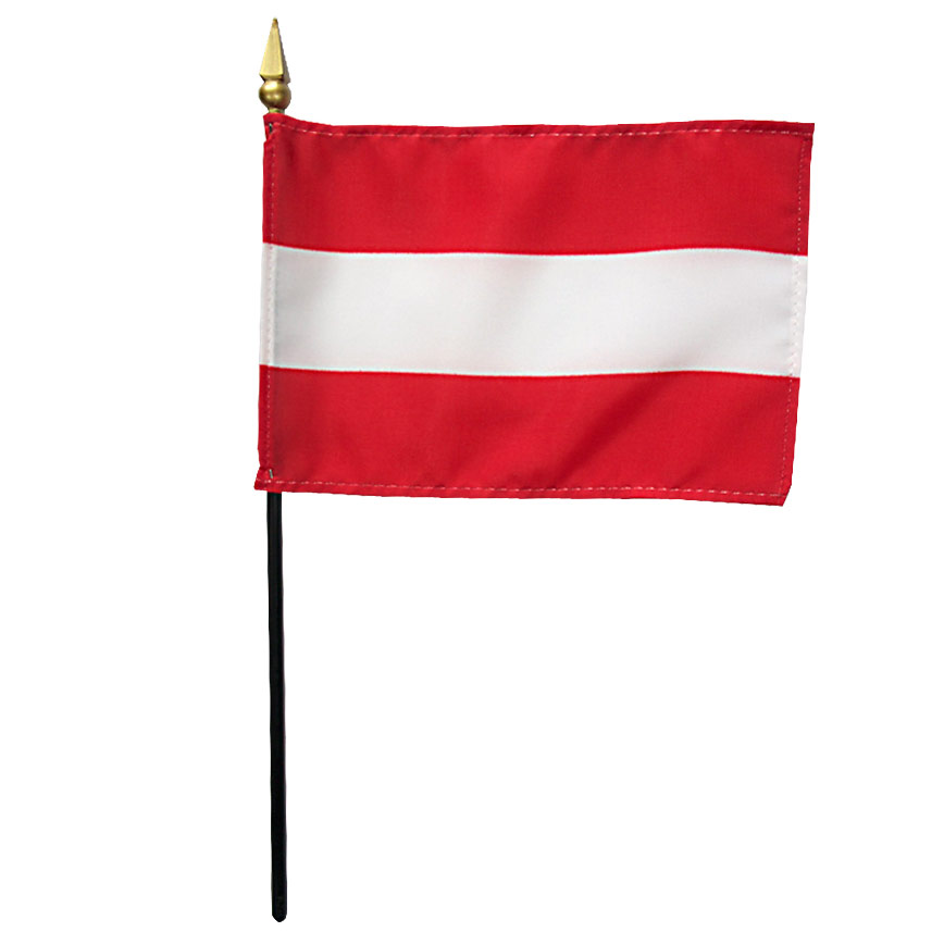 Austria Miniature Flag | FlagandBanner.com