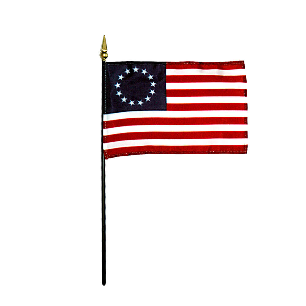 Betsy Ross Miniature Flag | FlagandBanner.com