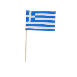 Greece Miniature Cotton Flag 4 in x 6 in | FlagandBanner.com