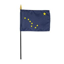 Alaska Miniature Flag | FlagandBanner.com