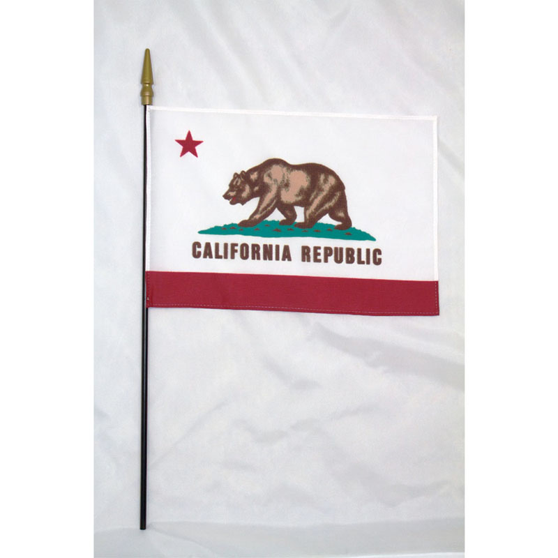 California Miniature Flag | FlagandBanner.com