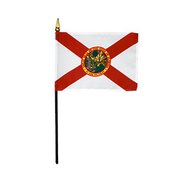 Florida Miniature Flag | FlagandBanner.com