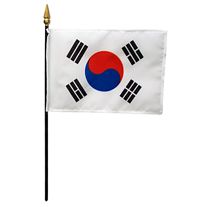 South Korea Miniature Flag | FlagandBanner.com