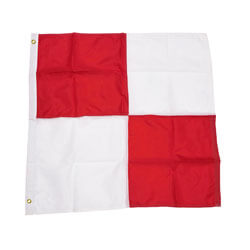 No. 7 U International Code Signal Flag with Grommets | FlagandBanner.com