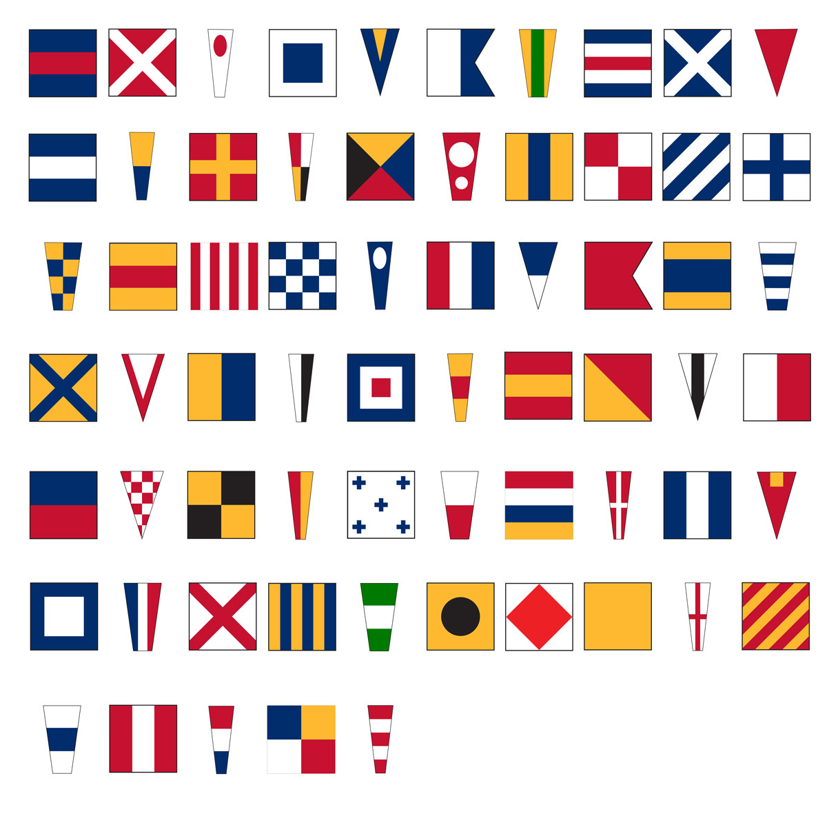 Full Dress Ship Kit, FBPP0000013743 | FlagandBanner.com