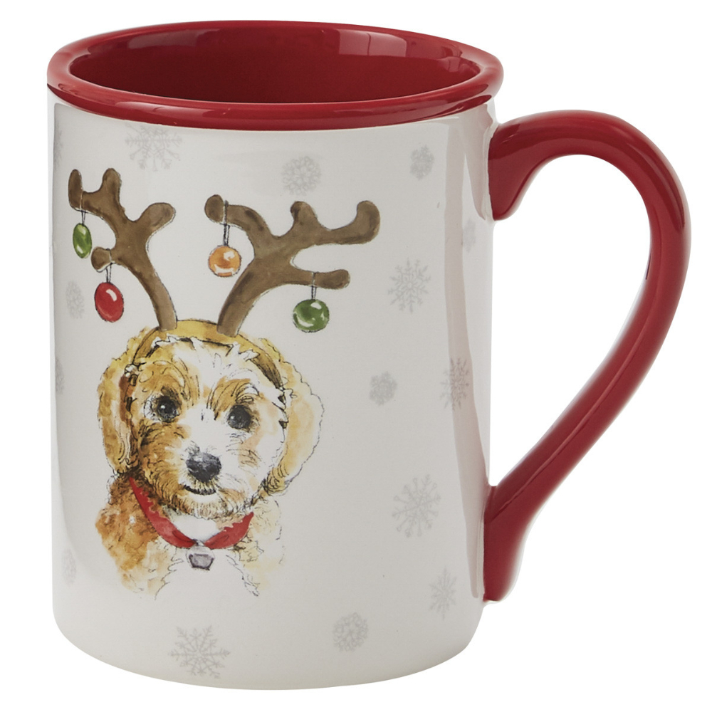 Holiday Paws Mug | FlagandBanner.com