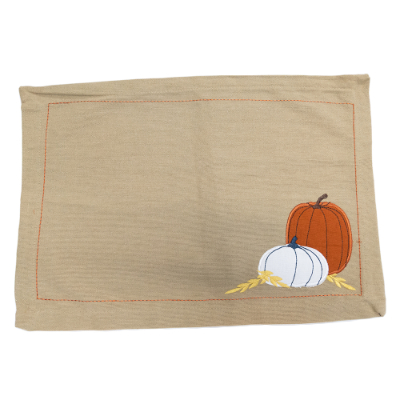 Pumpkins Placemat | FlagandBanner.com