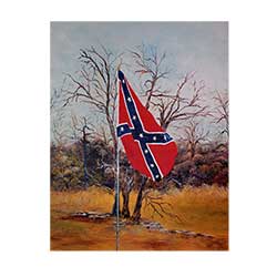 Confederate Battle Flag Poster Print | FlagandBanner.com