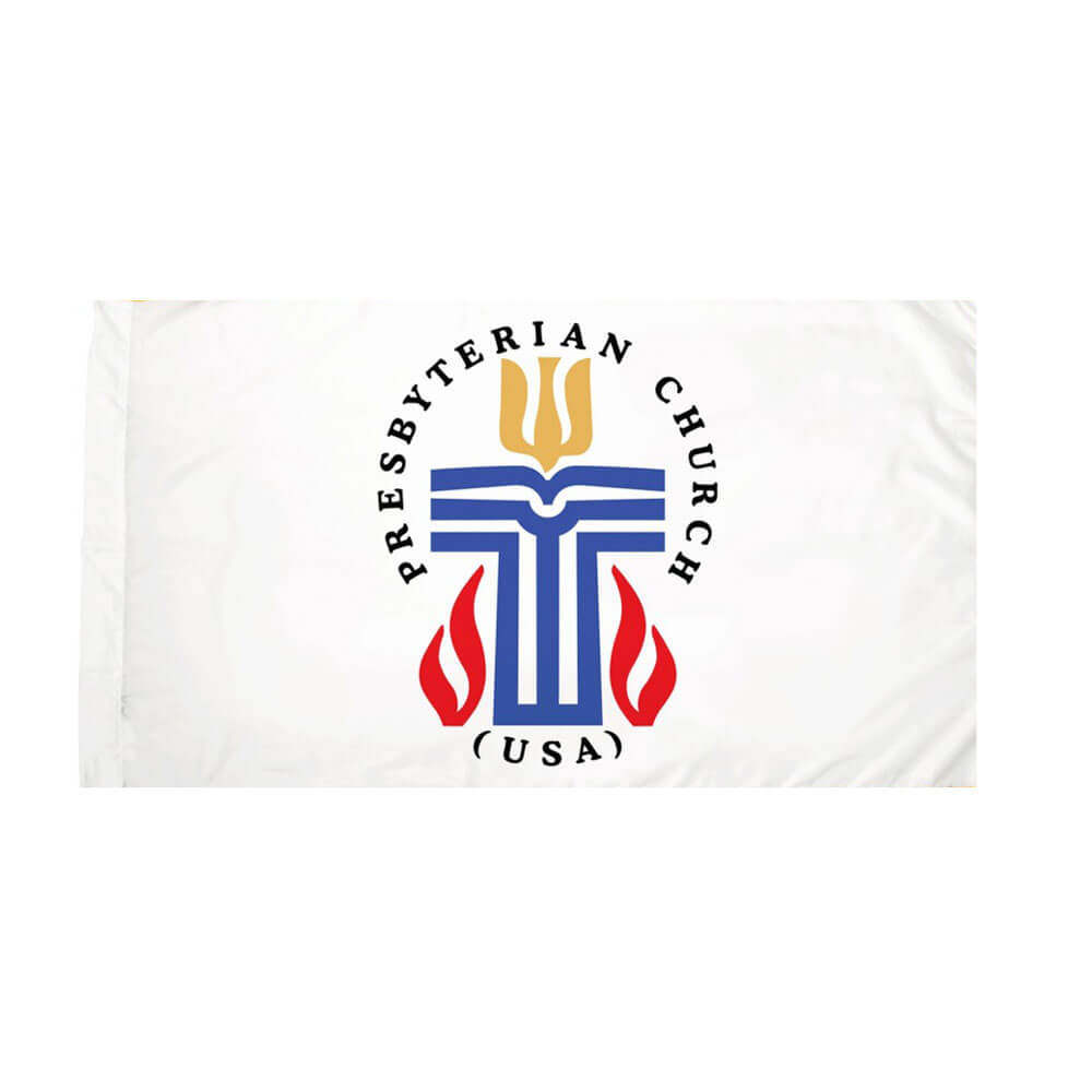 Presbyterian Flag with Pole Hem | FlagandBanner.com