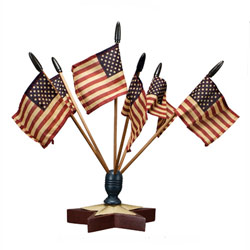 American Miniature Flag Desk Display | FlagandBanner.com