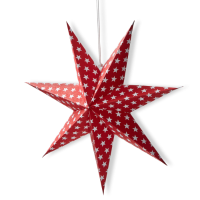 Jubilee Red Paper Star | FlagandBanner.com