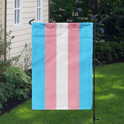 Transgender Pride Garden Banner, TOL1110863G | FlagandBanner.com