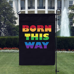 Born This Way Garden Banner, TOL119520G | FlagandBanner.com