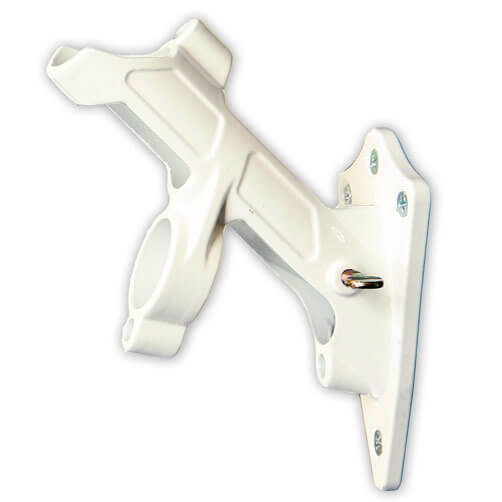 2-Way Bracket (White) | FlagandBanner.com