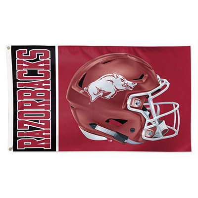 Arkansas Razorbacks Football Flag (3 ft. x 5 ft.) | FlagandBanner.com