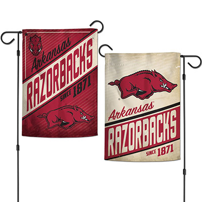 Arkansas Razorbacks Retro Garden Banner (13 in. x 18 in ...