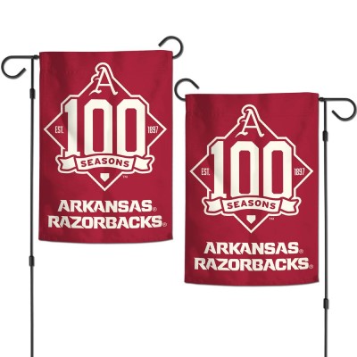 Arkansas Razorbacks 100 Seasons Garden Banner (13 in. x 18 in ...