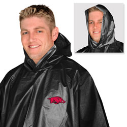 Arkansas Razorback Rain Poncho | FlagandBanner.com