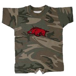 Razorback Camo Romper | FlagandBanner.com