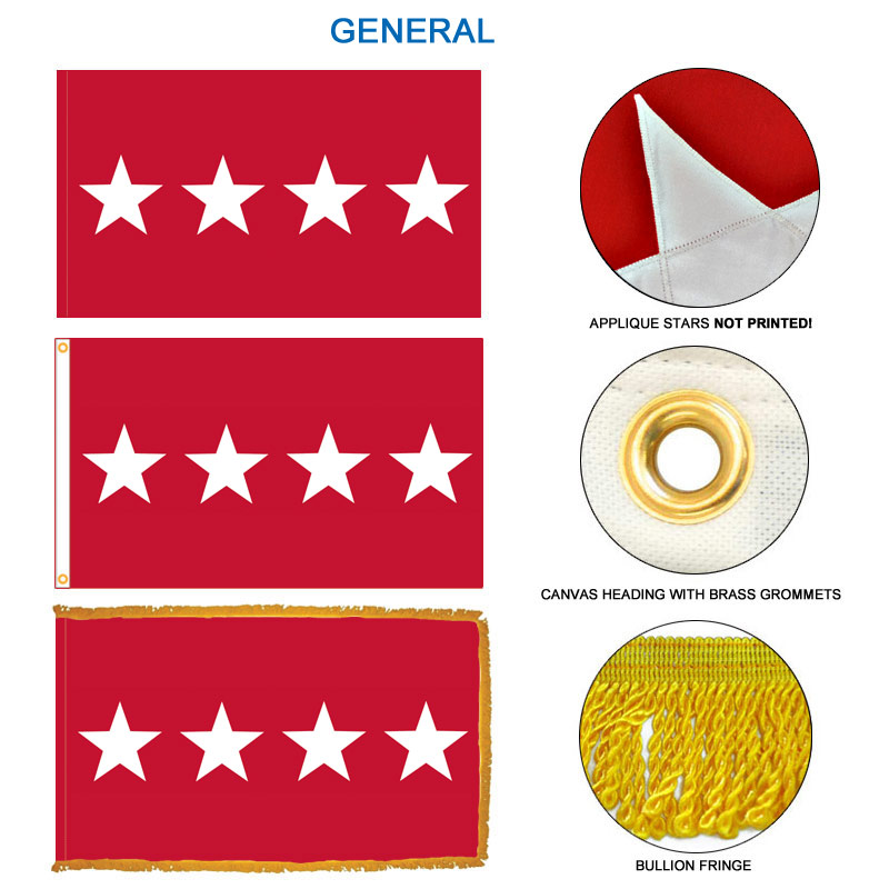 Star General Flag Army Flag