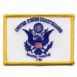 United States Coast Guard Flag Patch | FlagandBanner.com
