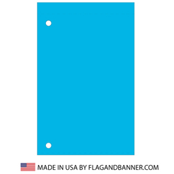 Nylon Bright Blue Solid Color Drape Banner | FlagandBanner.com