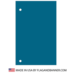 Dar Blue Nylon Drape Banner, 2 ft x 5 ft | FlagandBanner.com