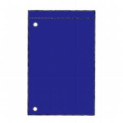 Deep Blue Nylon Drape Banner, 2 ft x 8 ft | FlagandBanner.com