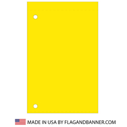 Nylon Daffodil Solid Color Drape Banner | FlagandBanner.com