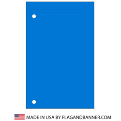Nylon French Blue Solid Color Drape Banner | FlagandBanner.com