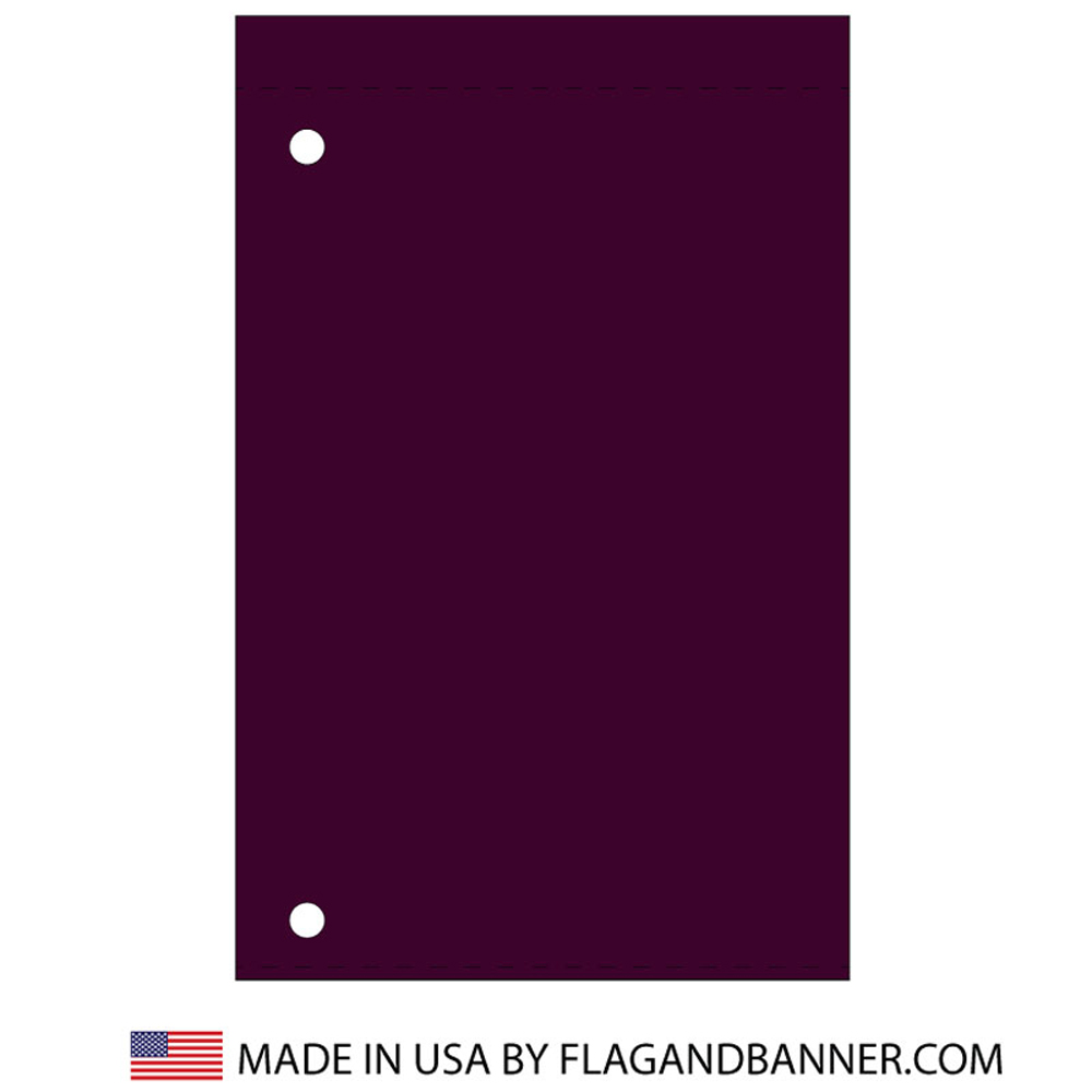 Maroon Nylon Drape Banner, 2 ft x 4 ft 9 In | FlagandBanner.com