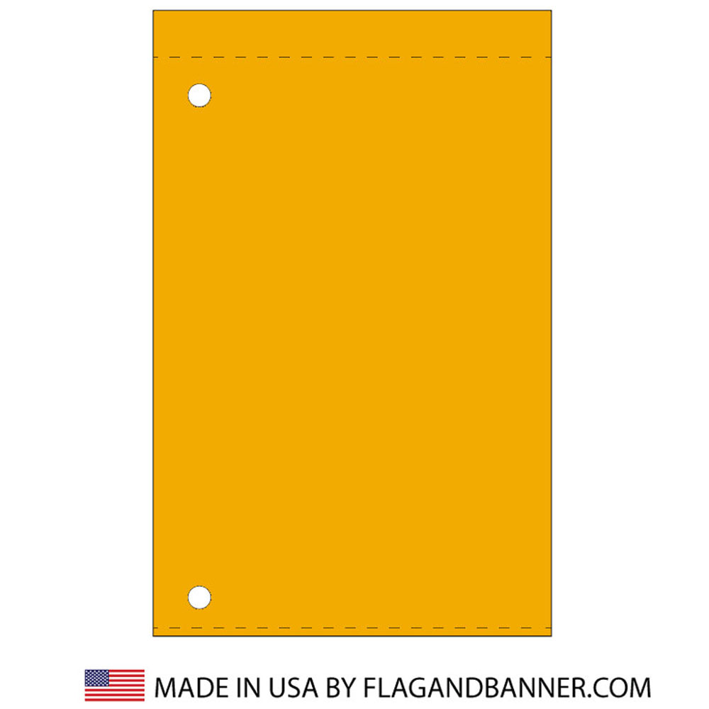 Mustard Nylon Drape Banner, 2 ft x 8 ft | FlagandBanner.com