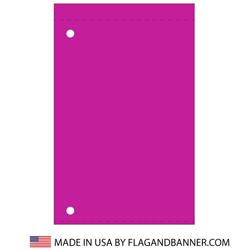 Nylon Orchid Solid Color Drape Banner | FlagandBanner.com