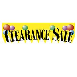 Clearance Banner | FlagandBanner.com