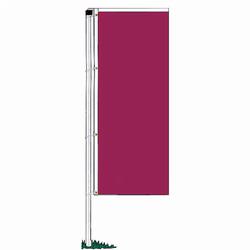 Crimson Nylon Drape Banner, 3 ft x 6 ft | FlagandBanner.com