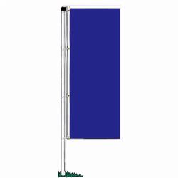 Deep Blue Nylon Drape Banner, 3 ft x 6 ft | FlagandBanner.com