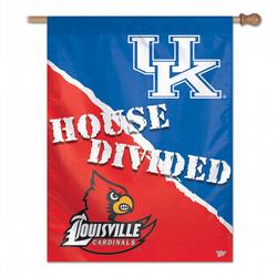 Kentucky VS Lousiville "House Divided" Banner | FlagandBanner.com