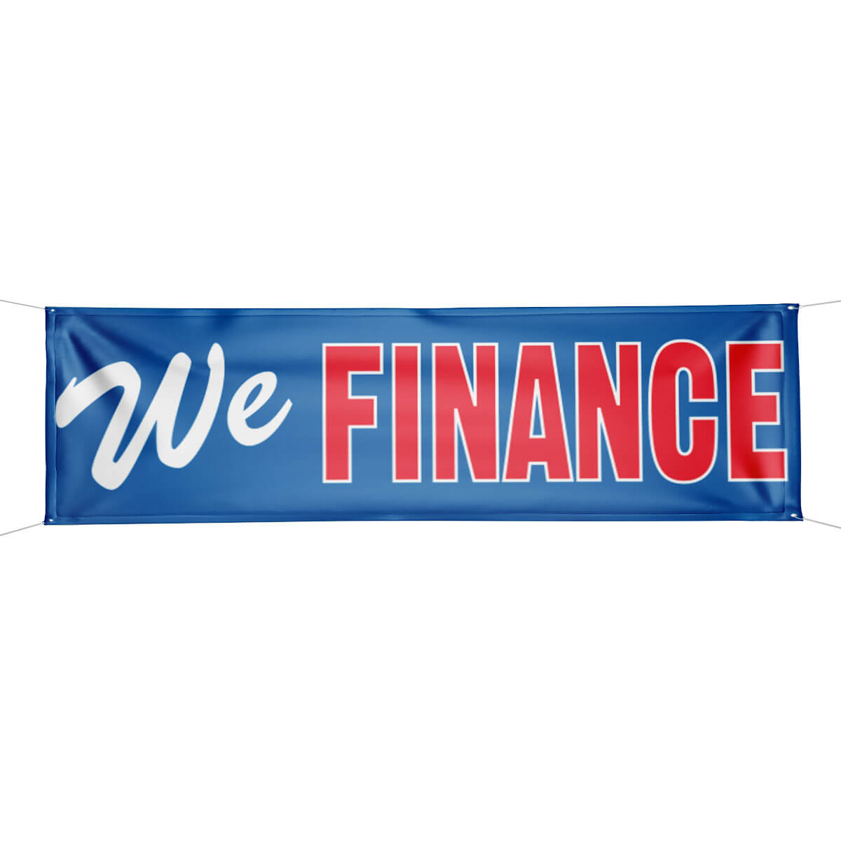 We Finance Banner | FlagandBanner.com
