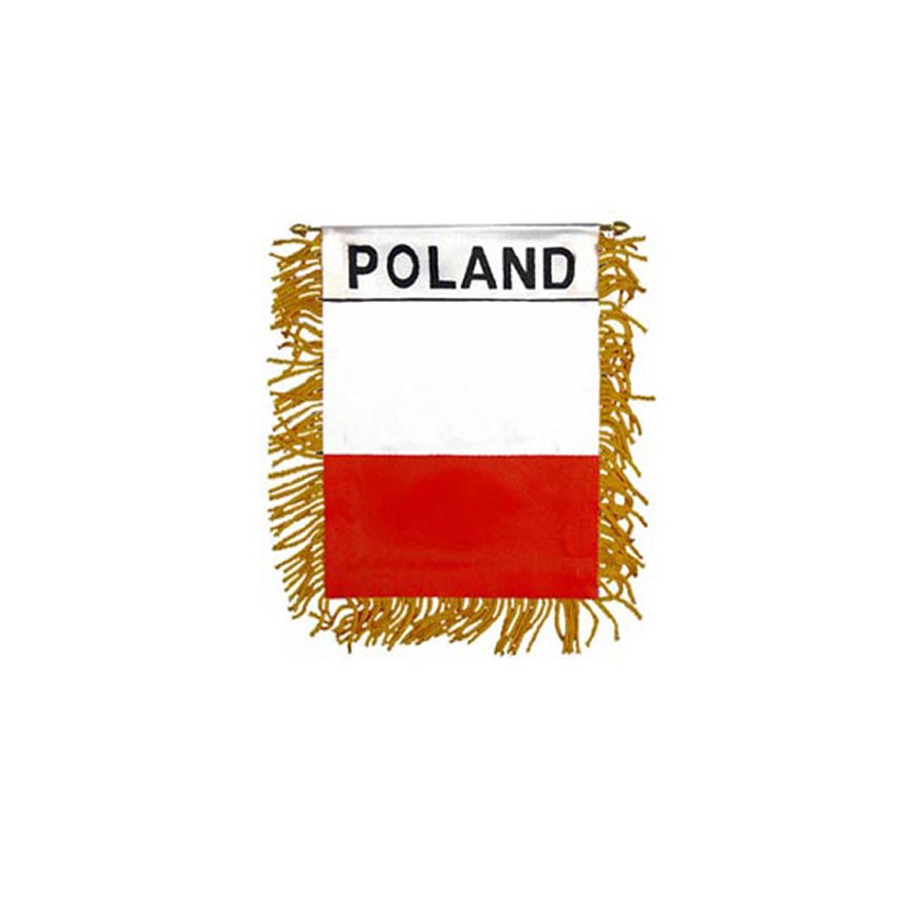 Poland Mini Banner | FlagandBanner.com